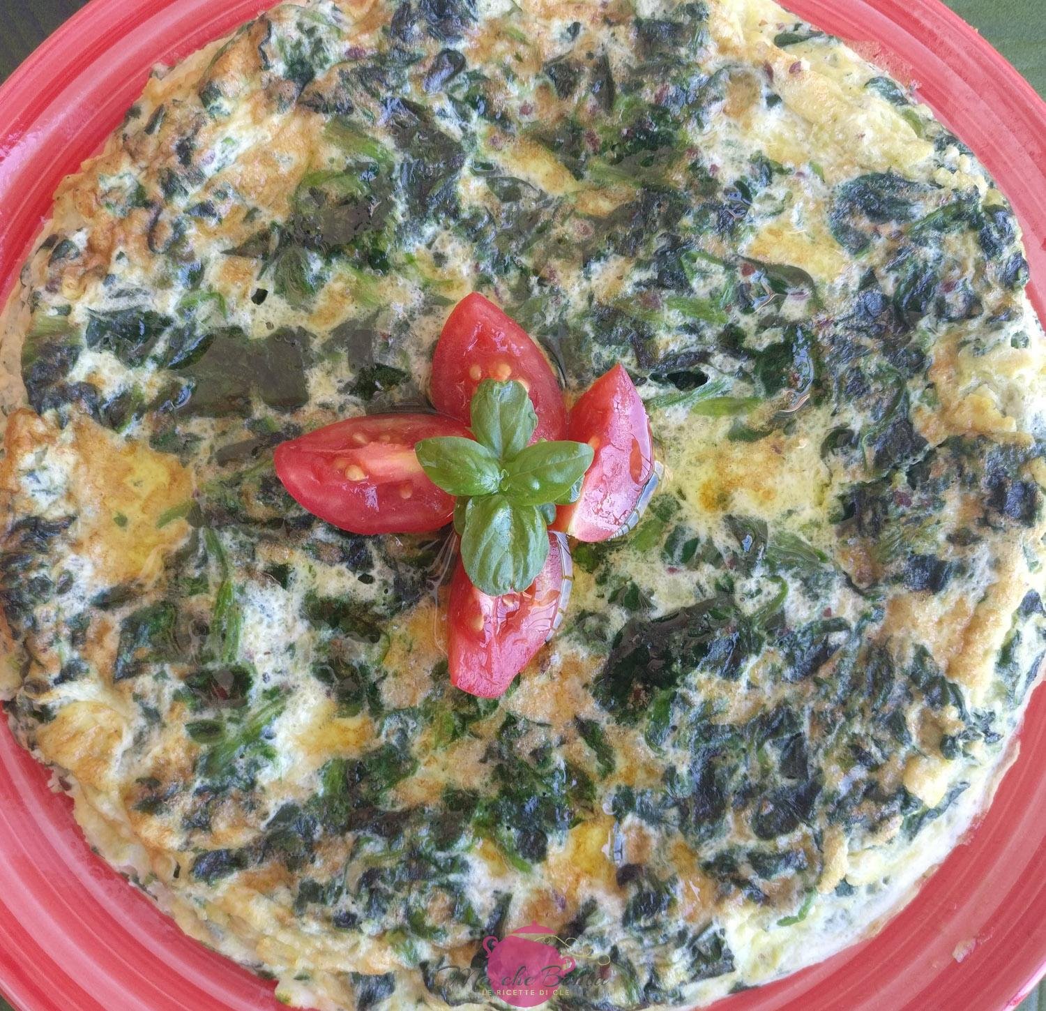Frittata Fit di albumi e spinaci (vegetariana) – Le Ricette di Cle
